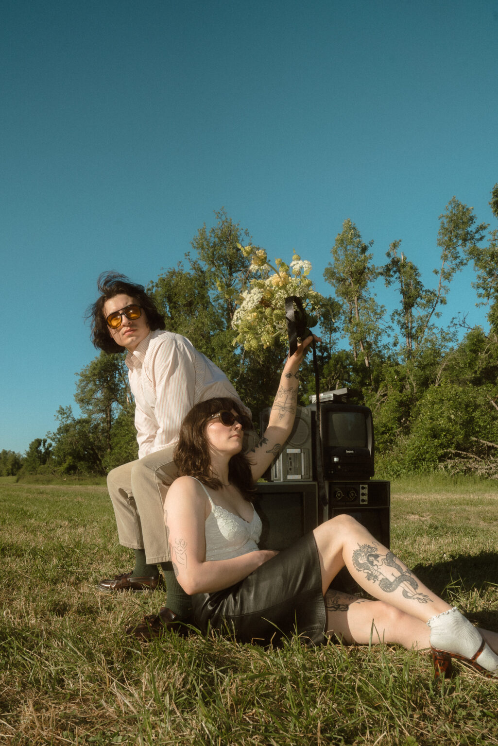 Retro Futuristic Engagement Shoot at Buford Park in Eugene, OR - Smoke ...