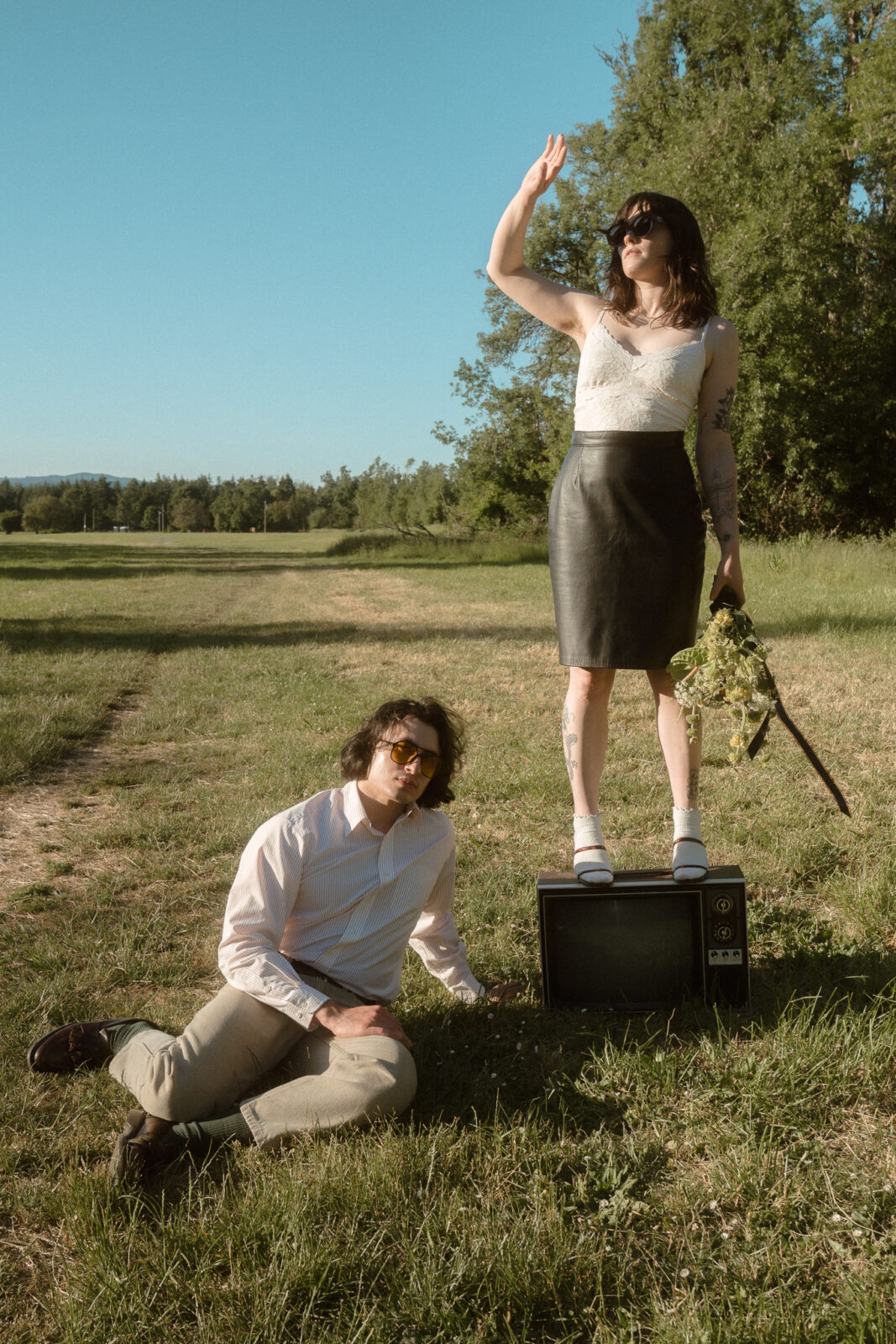 Retro Futuristic Engagement Shoot at Buford Park in Eugene, OR - Smoke ...